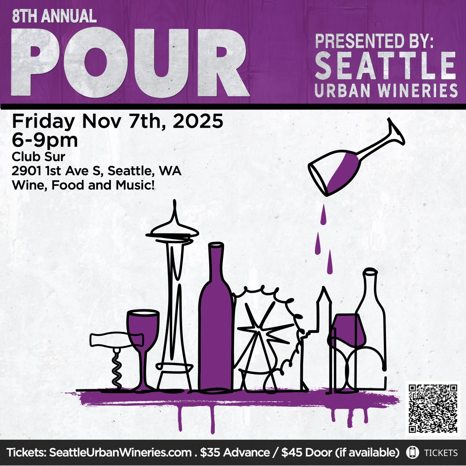 POUR 2025 Presented by Seattle Urban Wineries – Wilridge Vineyard ...